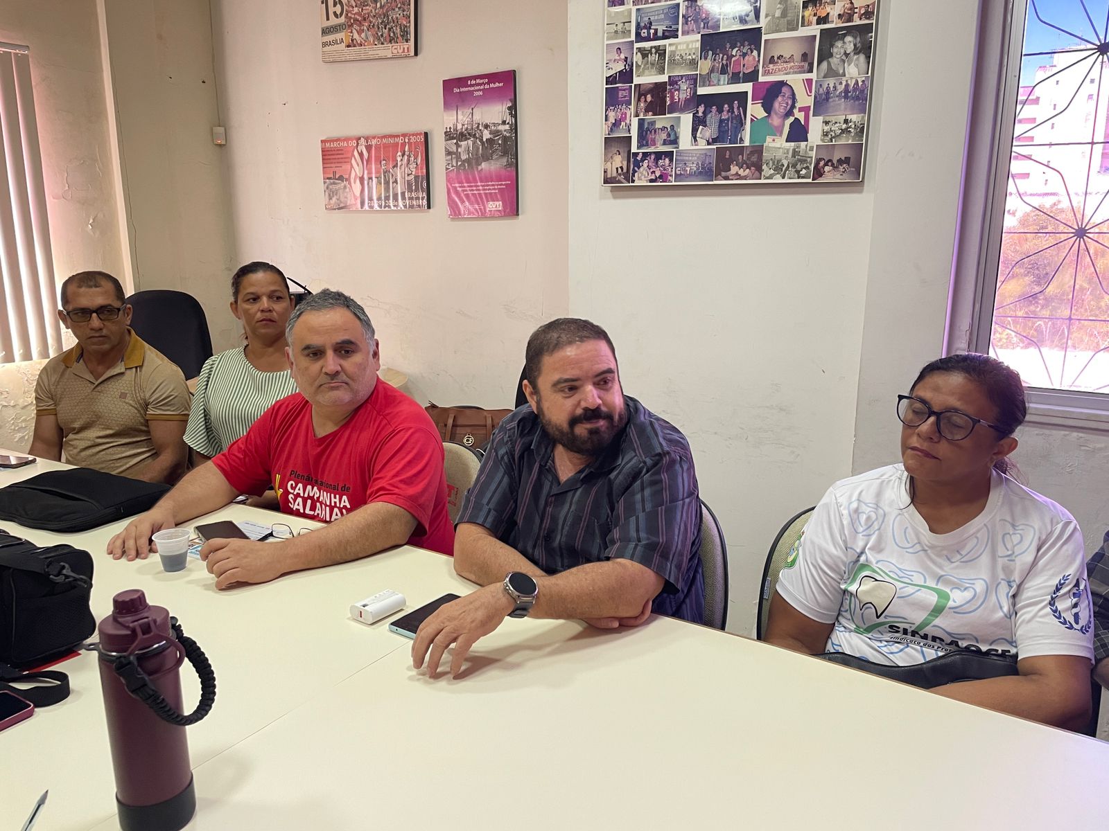 Pádua Araújo participa de encontro em defesa do movimento sindical na ...